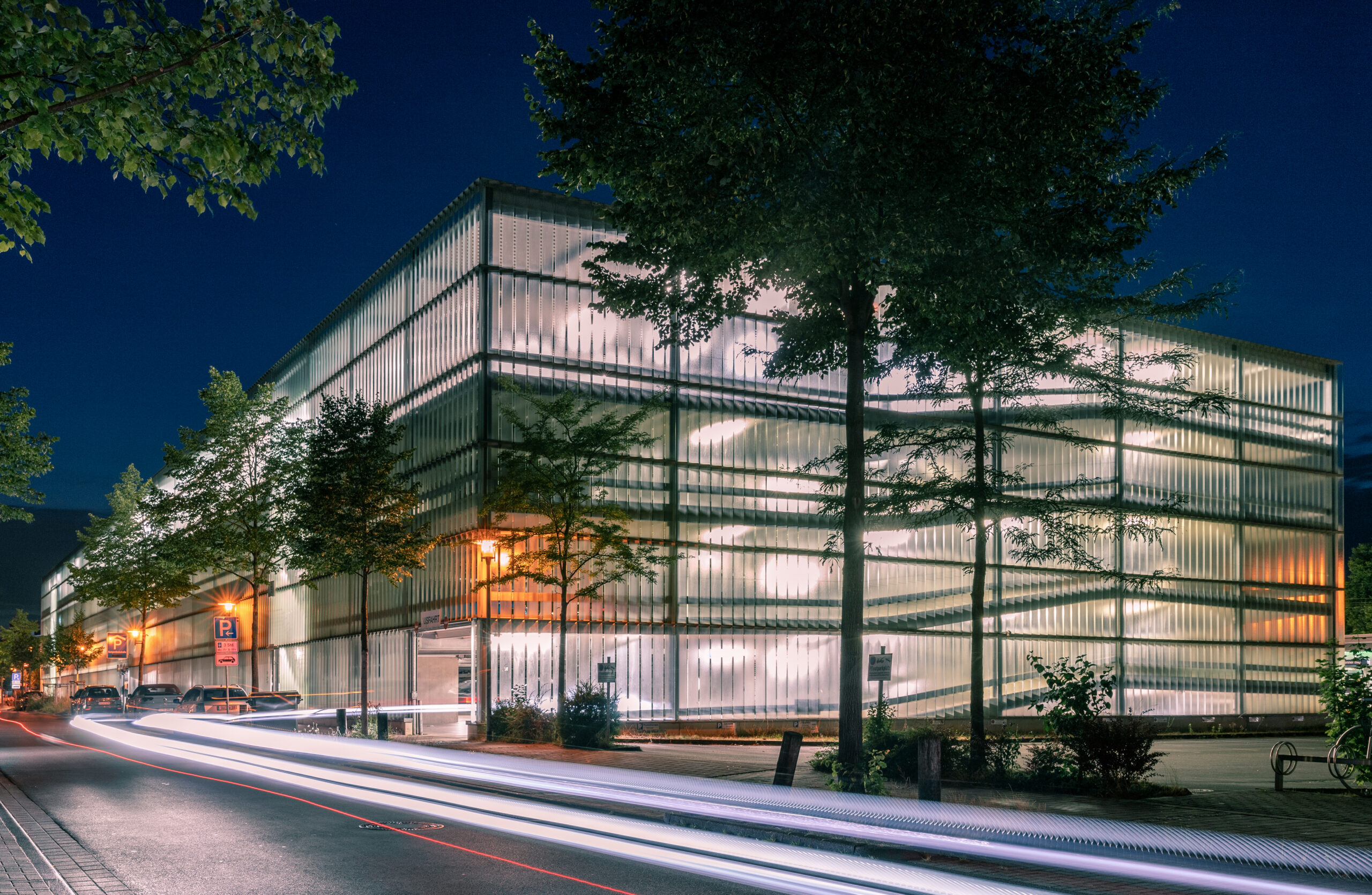 Hennef, Park+Ride Car Park - HUBER Parking