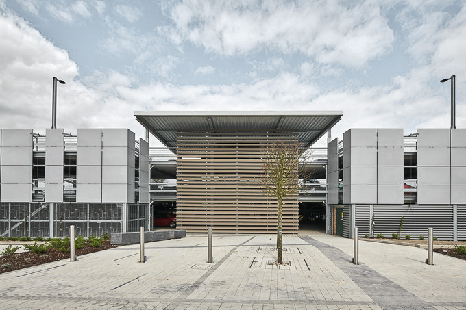 Cambridge, ARM Peterhouse Multi-Storey Car Park, United Kingdom - Huber ...